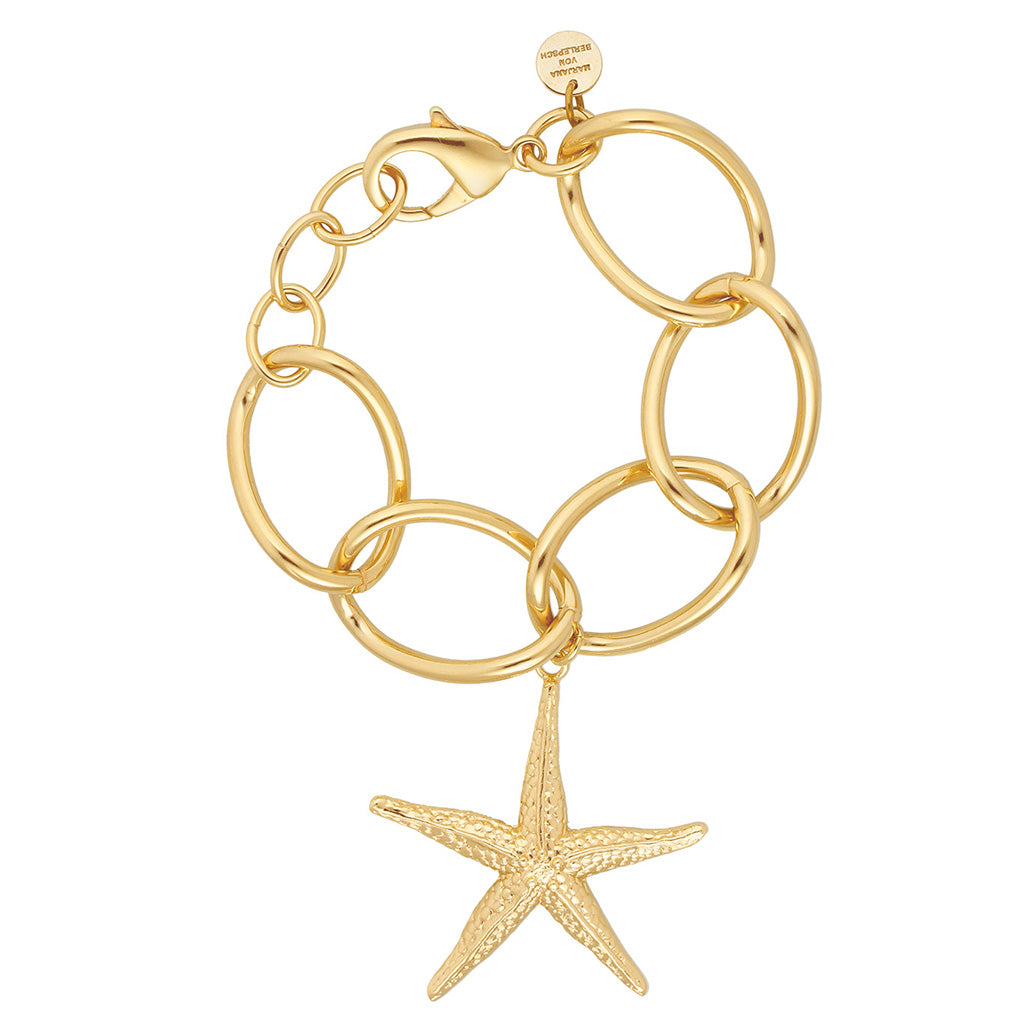 Marjana von Berlepsch - NAUTILUS - Armband Gliederarmband SEESTERN Gold